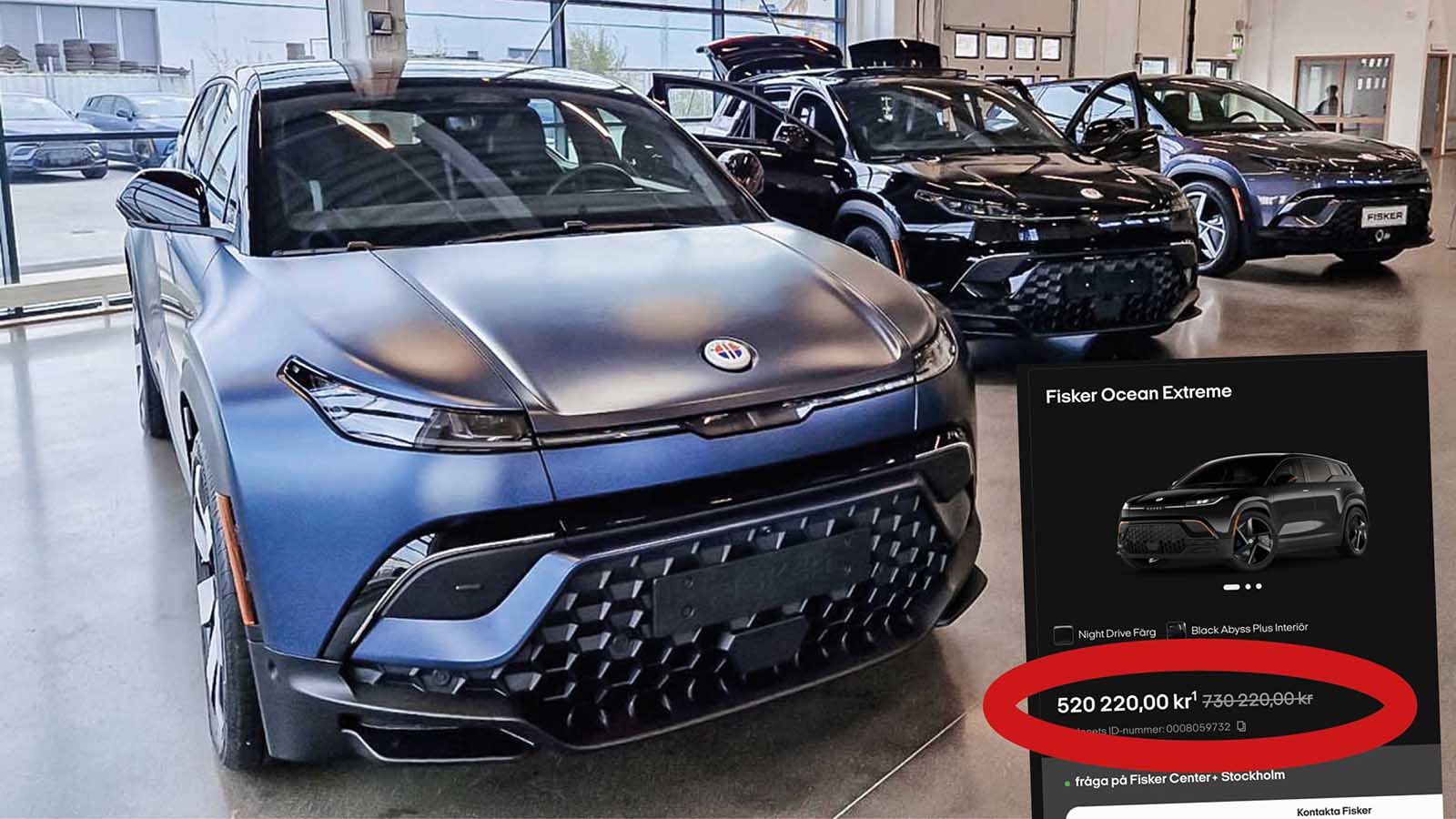 Fisker stänger i Danmark – håller öppet i Sverige | nu.se