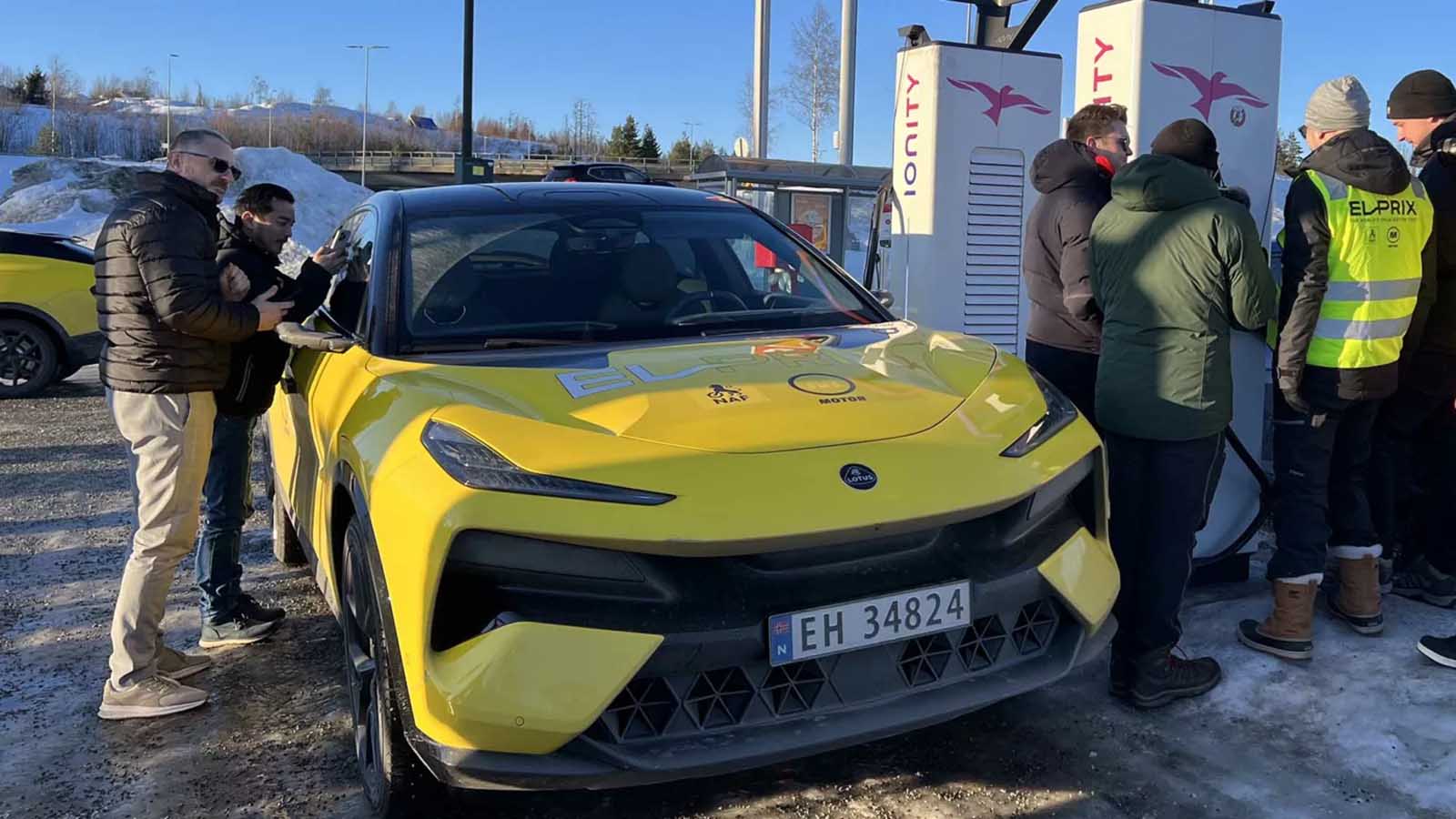 Så lite el drar all snabbladdning av elbilar i Norge | nu.se